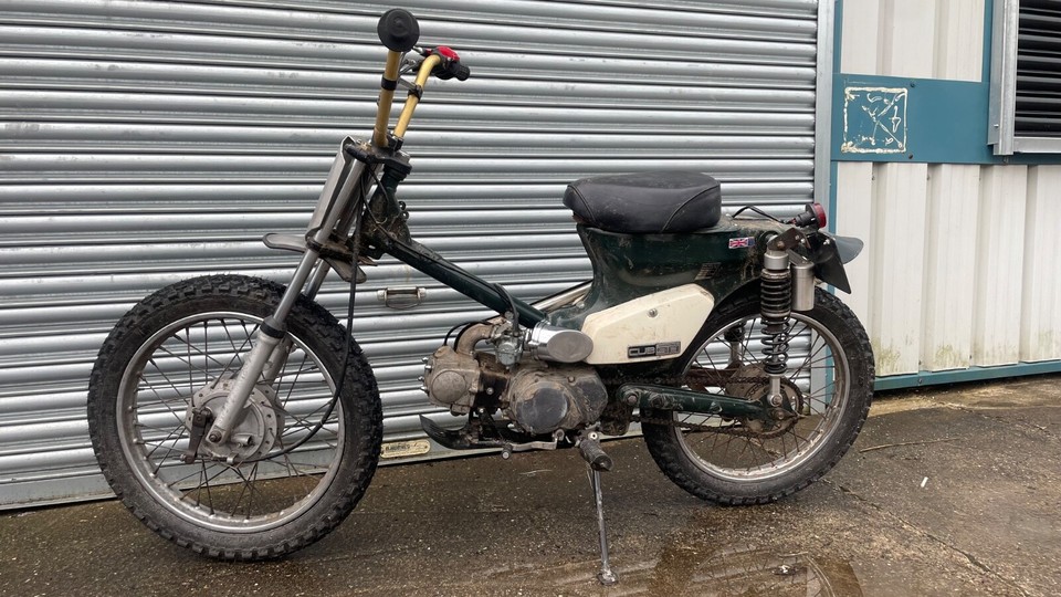 1998 honda c90 mot low mileage all terrain adventure cub 90 trail ...