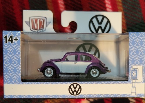 2024 M2 Machines Volkswagen 1956 Beetle Deluxe USA Model Diecast Car | eBay