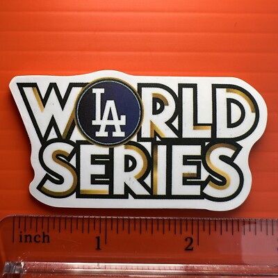 Los Angeles Dodgers World Series STICKER MLB Baseball | eBay