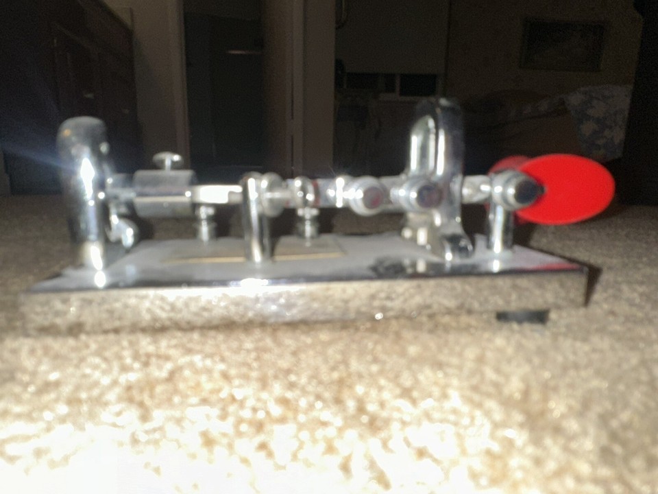 Vibroplex Telegraph Morse Key S/N - 264002 | eBay