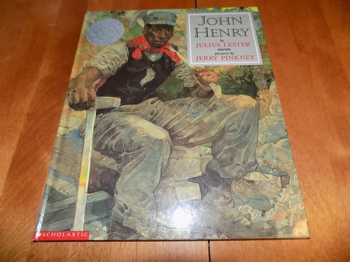 JOHN HENRY Julius Lester Folk Tale Story Classic 1st Scholastic ...