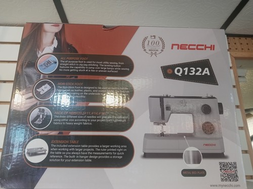 Necchi Q132A Quilting and Garment Sewing Machine New | eBay