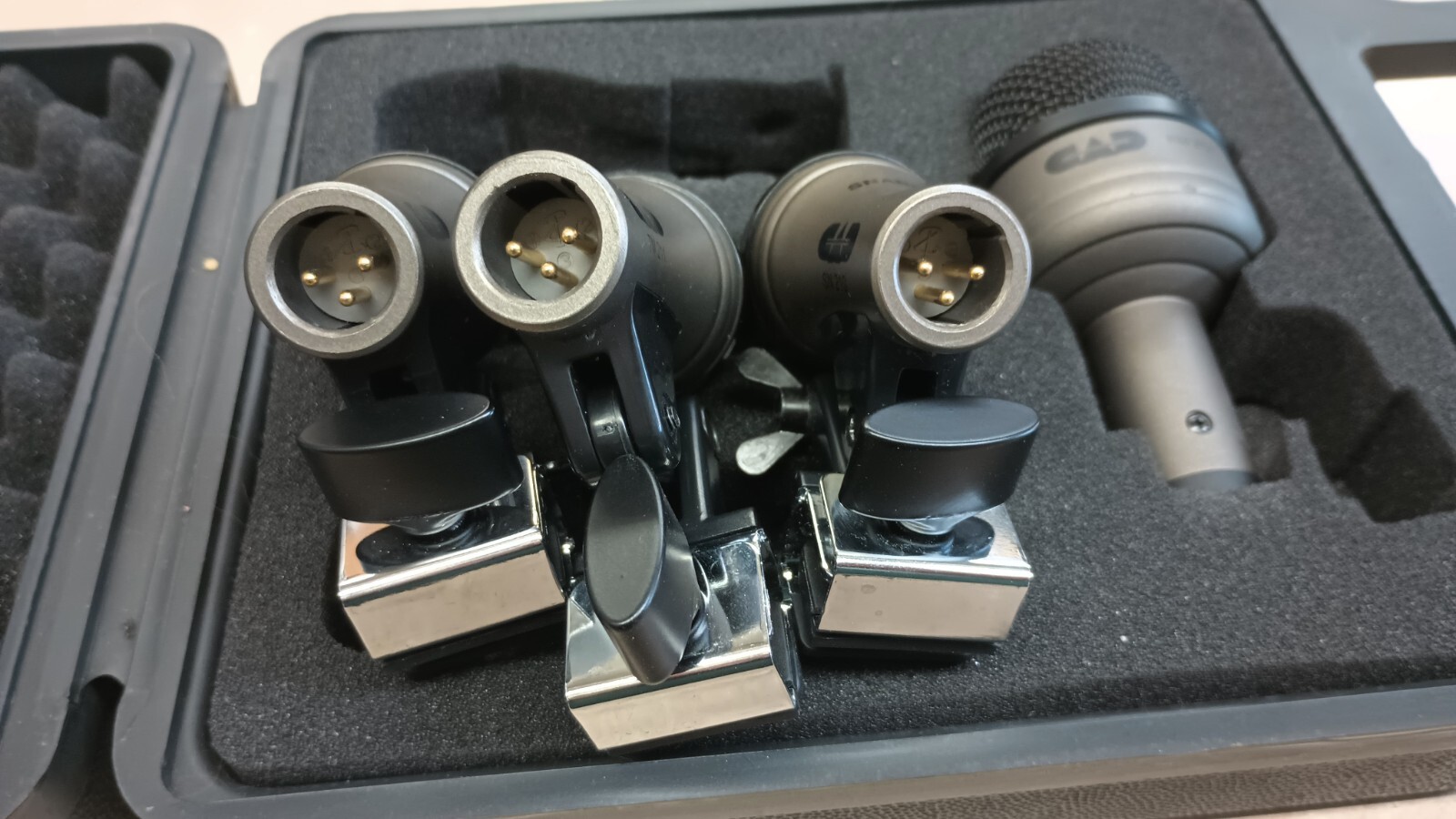 CAD 4 Piece Drum Mic Set [KM212, TM211, SN210, TM211] | eBay