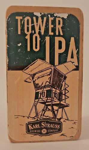 Karl Strauss Tower 10 IPA Wooden Tap Handle | eBay