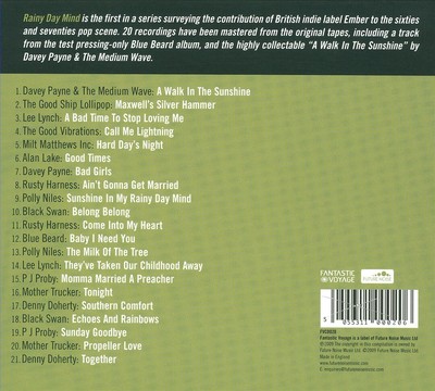 VARIOUS ARTISTS - RAINY DAY MIND: EMBER POP 1969- 1974 NEW CD ...