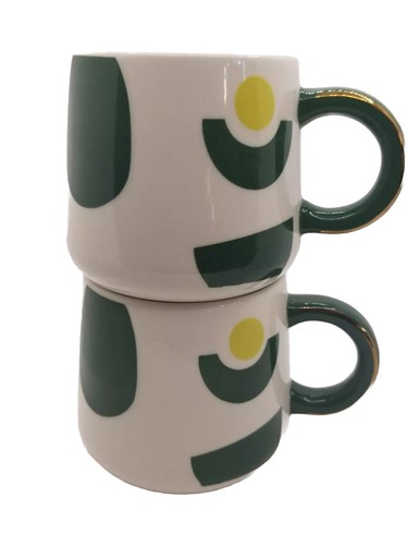 Set of 2 Tabitha Brown Target Stylized Avocado Green Coffee Mugs ...