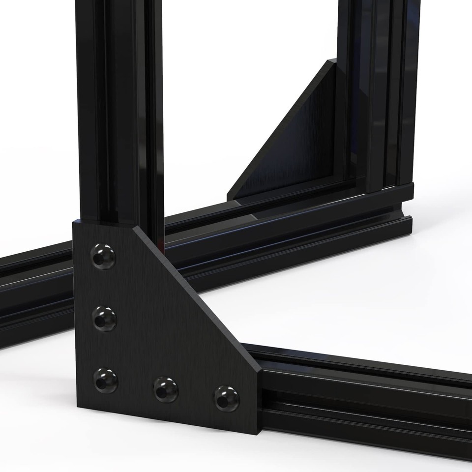 5 Hole L / T Shape Joining Plate Bracket for 2020 3030 4040 Aluminum ...