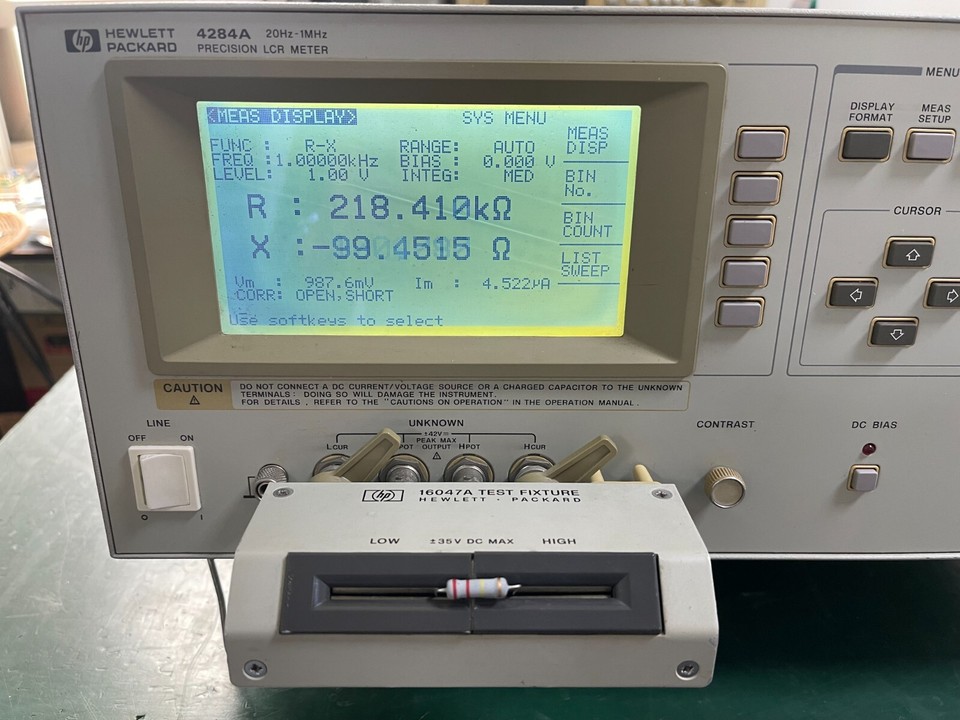 Agilent HP 4284A Precision LCR Meter 20Hz - 1MHz _ 3114 | eBay