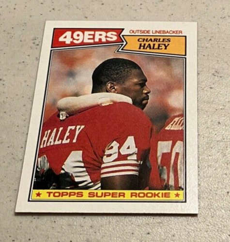 Charles Haley 1987 Topps Football #125 - RC / ROOKIE | eBay