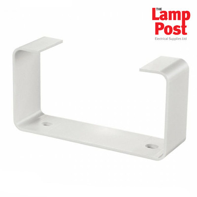 Clip for Flat Rectangular Rigid PVC Duct Ducting Channel 110x54mm ...