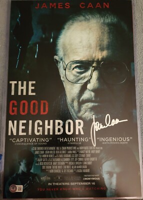 James Caan Signed Autograph 11x17 Photo The Good Neighbor Beckett ...