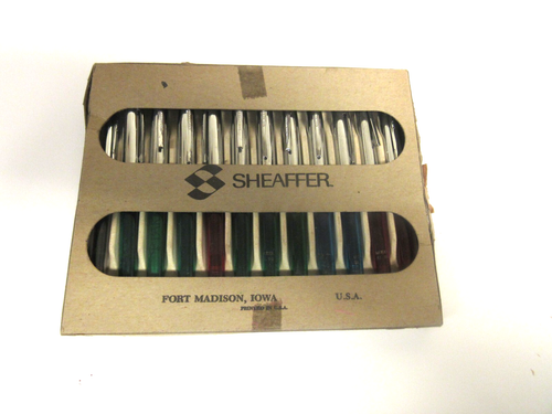 Vintage Sheaffer 12 Ballpoint Pens Store Display | eBay