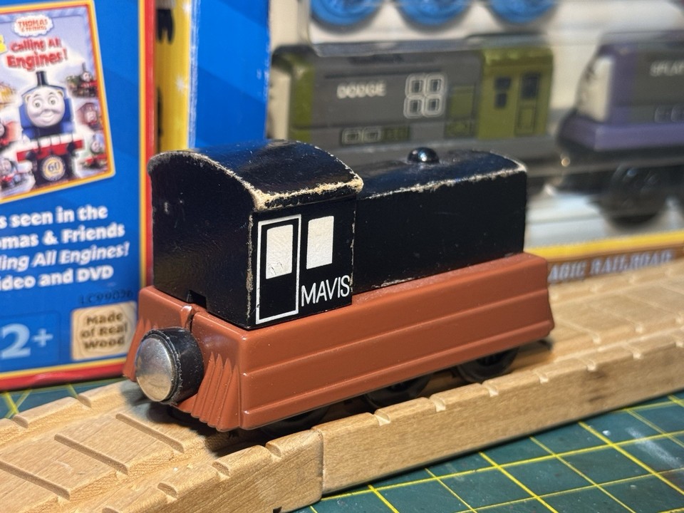 Thomas And Friends Wooden Railway Mavis Take Along Prototype Custom | eBay