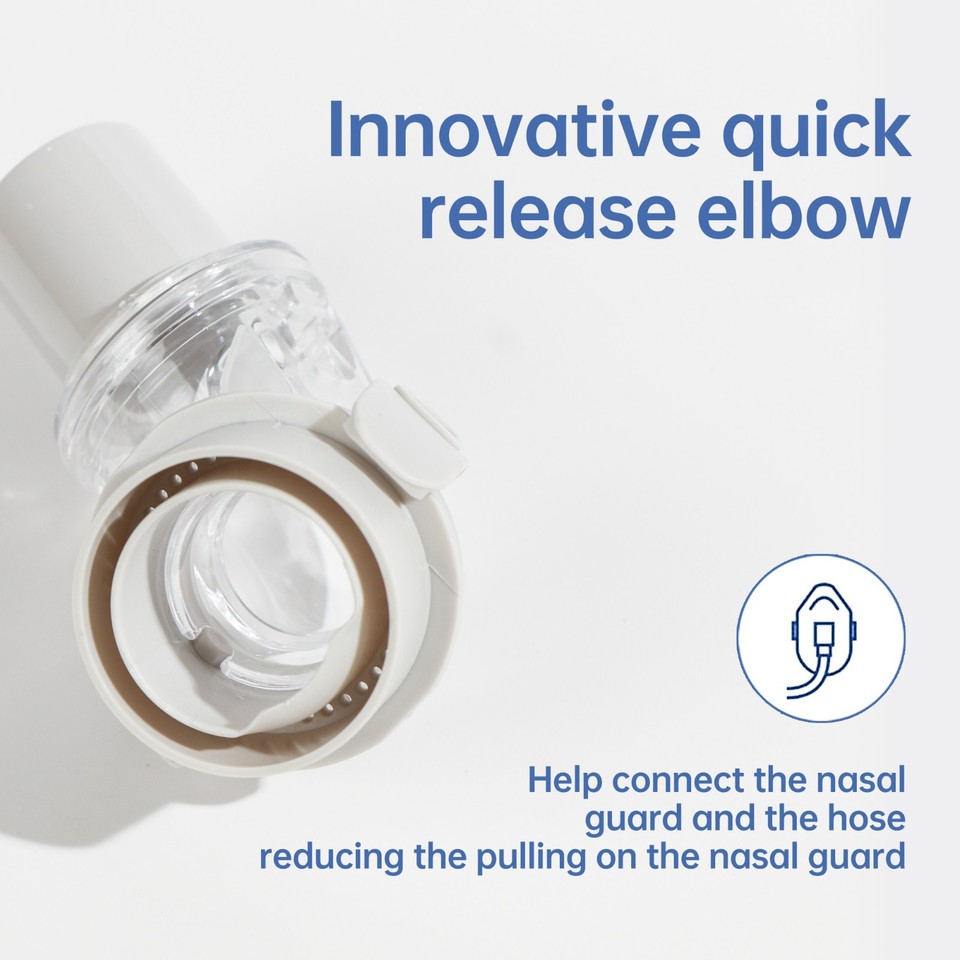 ResMed AirFit F20/F30 QuietAir Elbow CPAP Mask Replacement | eBay