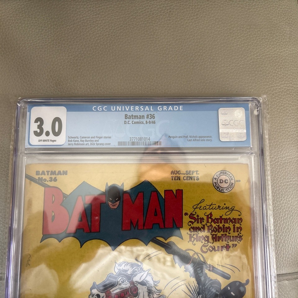 BATMAN CGC LOT 19 24 31-41 RUN SET GOLDEN AGE 31 32 33 34 35 36 37 38 ...