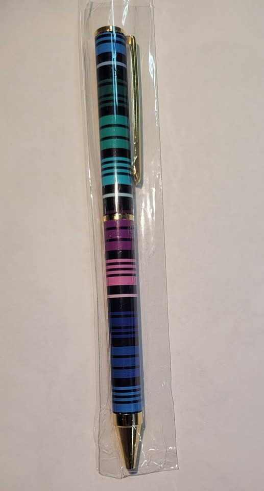 Lug Pen "Love Stripe Multi" One Individual Pen-Not A SetNew In ...