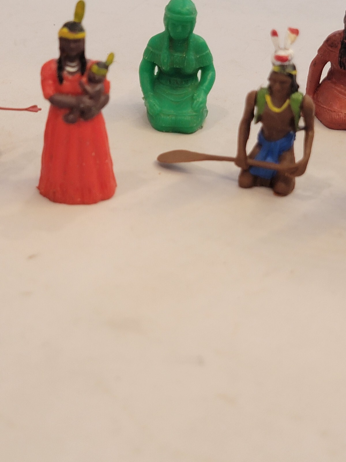 Vintage Lot Miniature Plastic Indians 2" | eBay