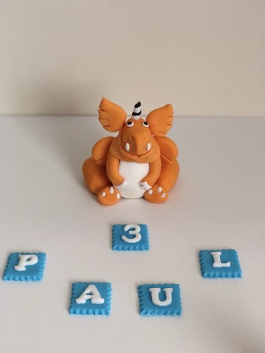 Unofficial Gruffalo Zog Stickman personalised birthday cake topper ...