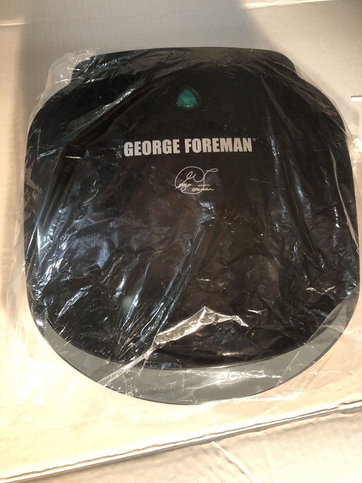 George Foreman Grill 2-Serving Grill & Panini Copper Infused Coating ...