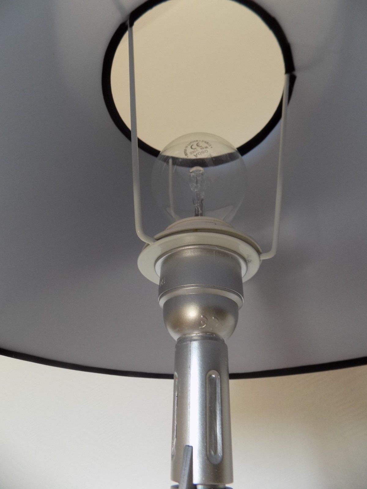 LAMPE DESIGN M4 CHROME (AR15 M16 chevet bureau table lamp light arme ...