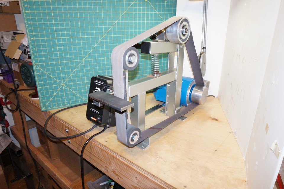 BELT GRINDER 2" x 72" PHEER-GRINDER PH 427 Variable Speed RPM 0 - 3450 ...