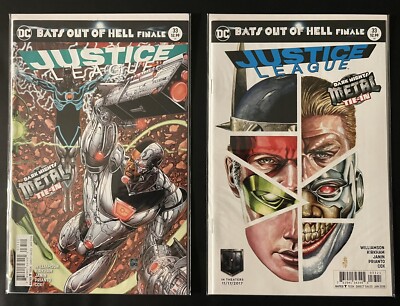 Justice League 33|Metal tie-in|Covers A/B|VF/NM | eBay