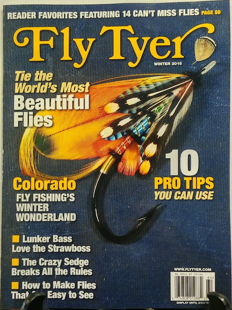 Fly Tyer Winter 2016 World's Most Beautiful Flies 10 Pro Tips FREE ...