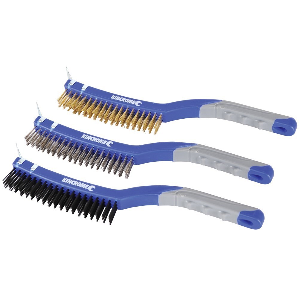 Kincrome 3 Piece Large Wire Brush Set K6370 | eBay