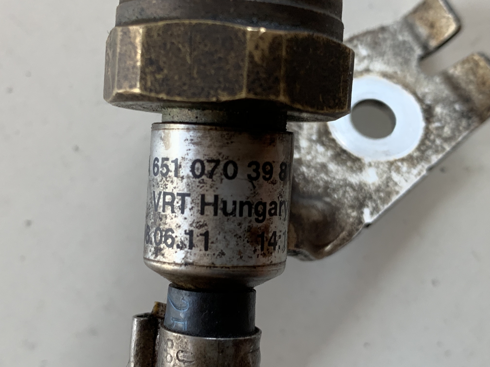 Kraftstoffleitung Drucksensor A6510703981 OM651 Mercedes W204 W207 W221 ...