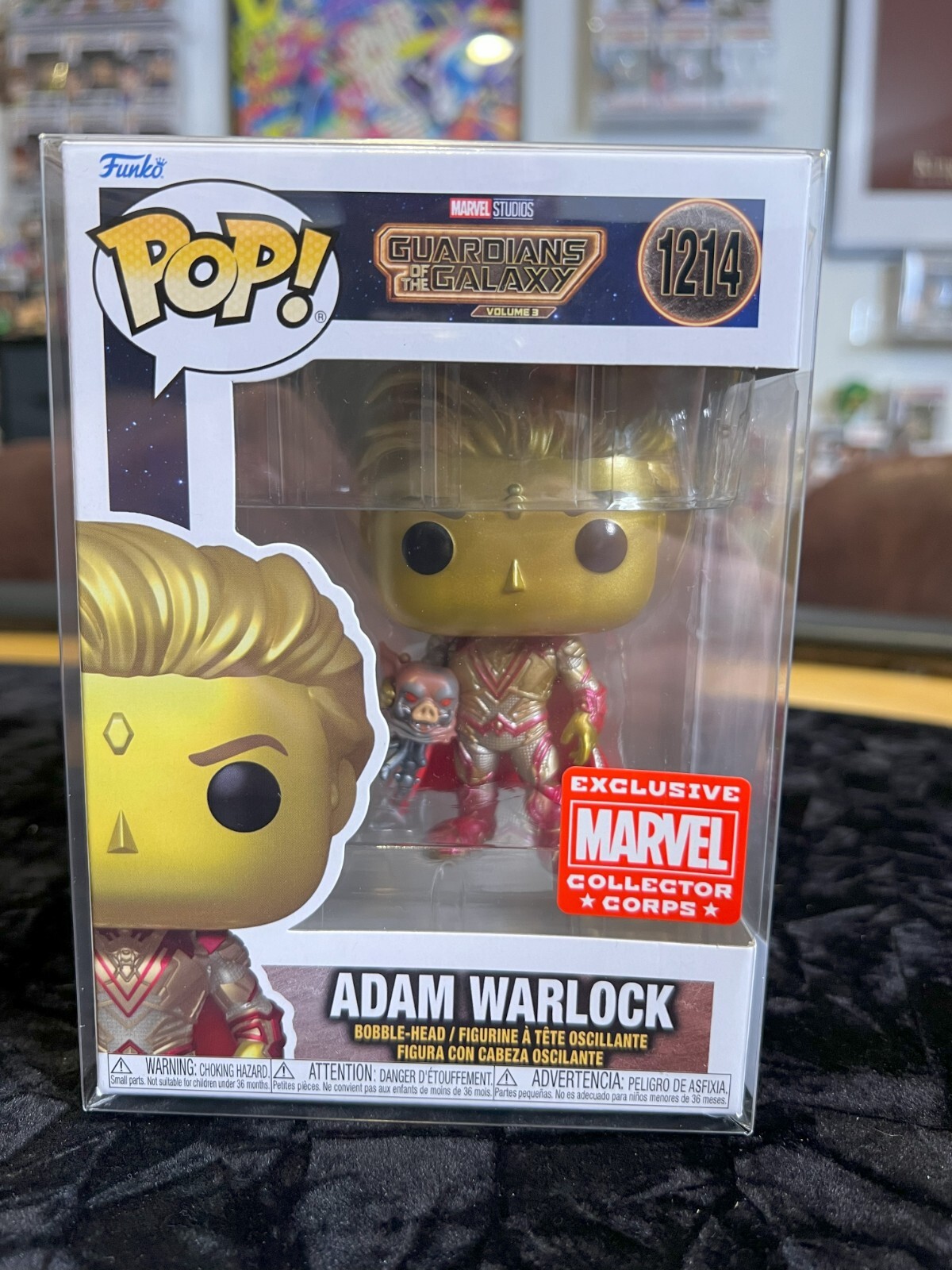 Funko Pop! Marvel - Guardians Of The Galaxy - Adam Warlock #1214 With ...