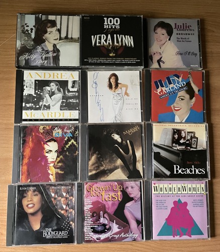 LOT OF 18 FEMALE SINGERS CDs | eBay