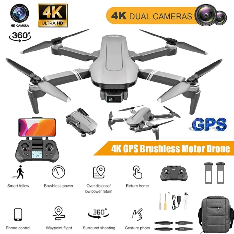 4DRC F8 GPS Drone 5G HD 4K Camera Professional 2000m Image, 57% OFF