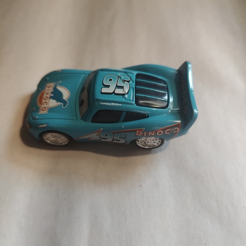 Disney Pixar Cars Blue Dinoco Lightning McQueen Diecast Metal 1:55 | eBay
