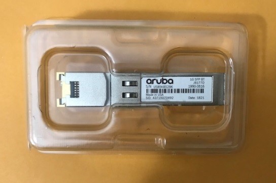 J8177D Aruba 1G SFP RJ45 T 1990-3816 J8177-61401 100m Cat5e Transceiver ...