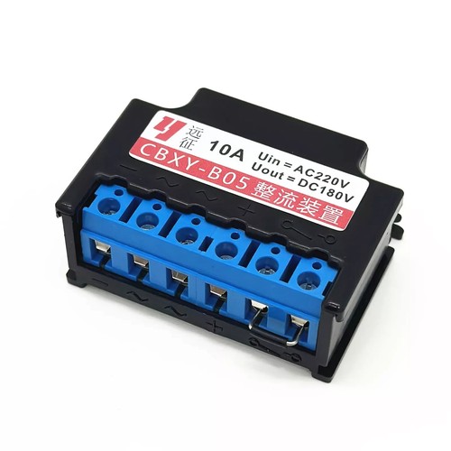1X INPUT AC220V OUTPUT DC180V 10A full-wave brake rectifier module CXBY ...