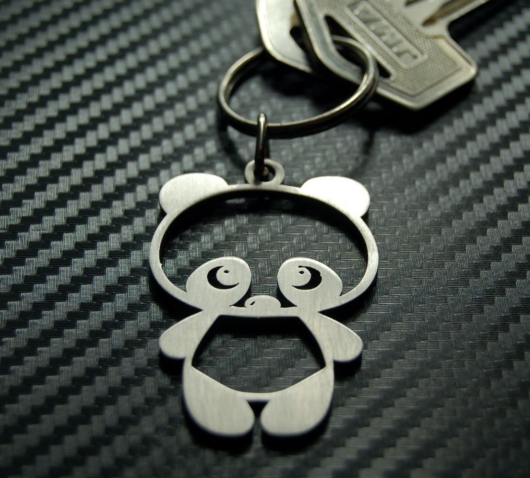 CUTE PANDA Keyring Keychain Key Fob | eBay