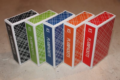 Plain Packets - Two (2) Cigarette packet sleeves/covers; Reusable and ...