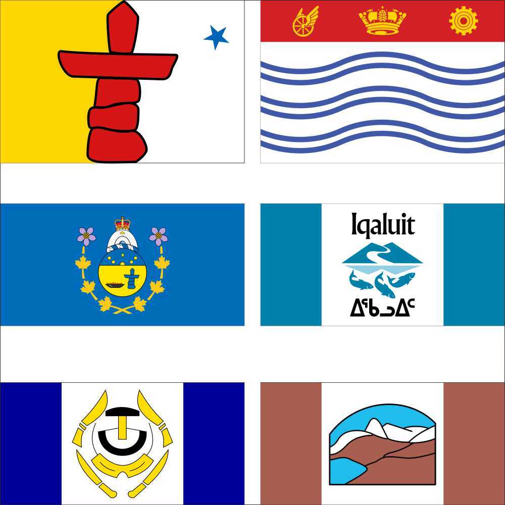 Nunavut Flag Coloring Page Learn About Canada: Geography – Tiny