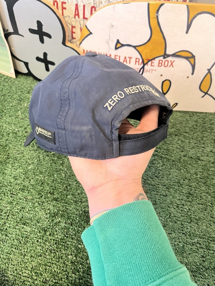 Vintage Zero Restriction Gore-Tex Golf Strapback Adjustable Hat Cap ...