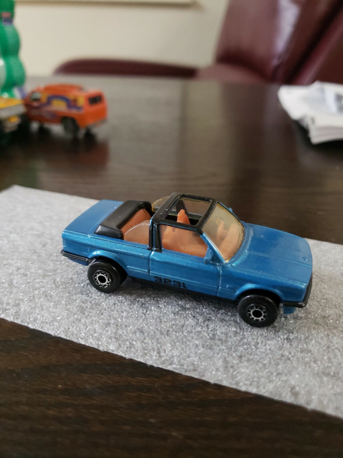 1985 Matchbox Metalic Blue BMW 323i Cabriolet Convertible | eBay