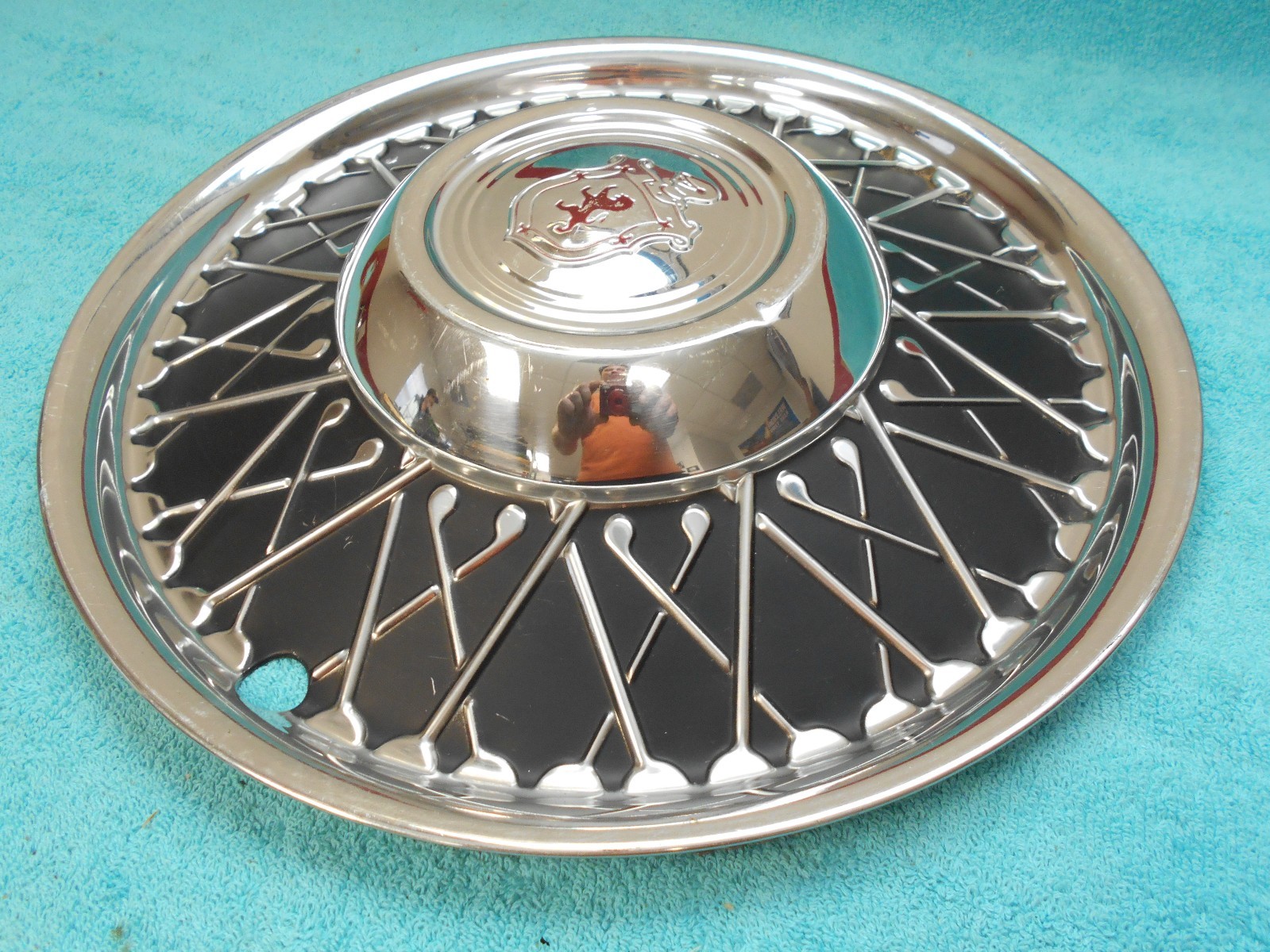 1940's 50's CHEVY DODGE CHRYSLER RAT-ROD 15" LYON HUBCAP 1116 | eBay