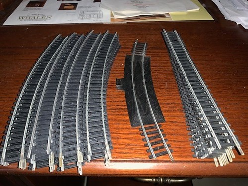 Mix of 32 pcs of Tyco and Lifelike steel track *see description | eBay