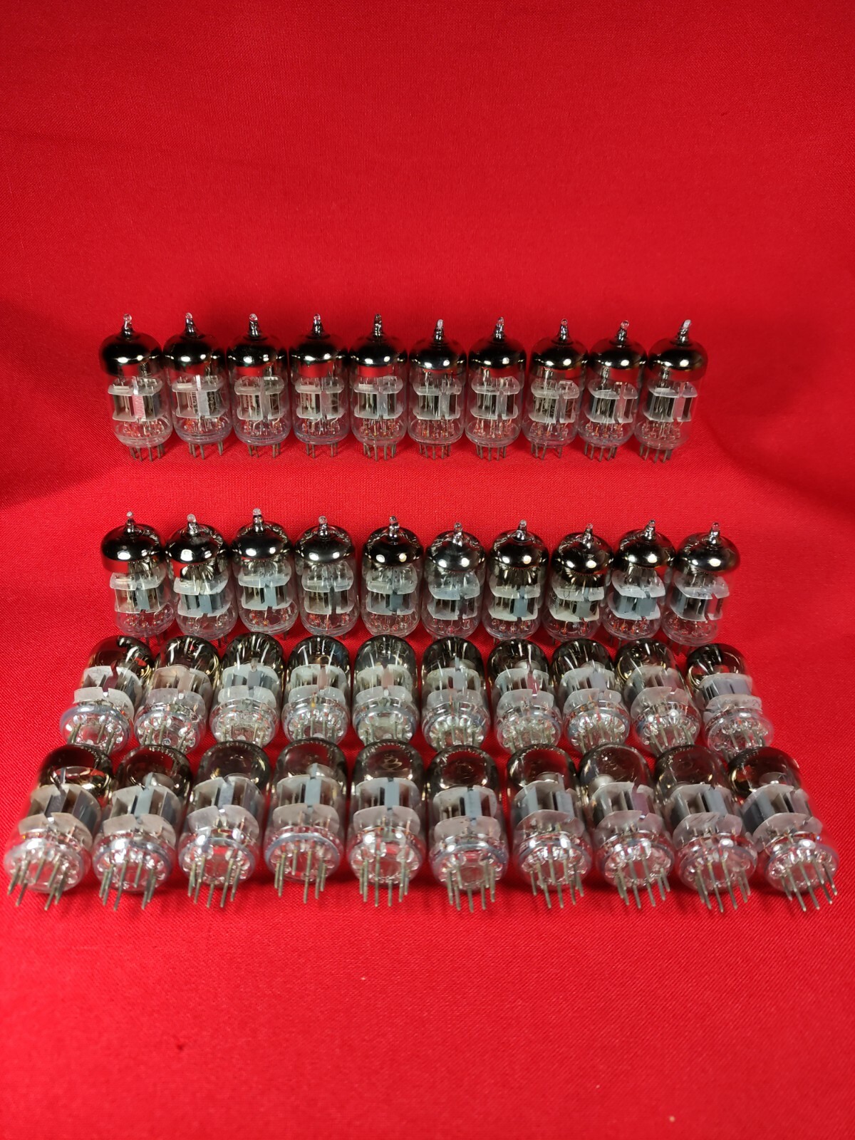 10 PCS 6N23P/E88CC/ECC88/6922/6DJ8.VOSKHOD.Double Triode Tube USSR.MIX ...