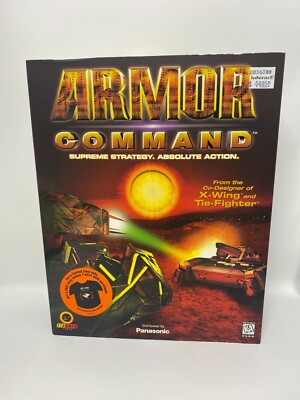 Armor Command (PC, 1998) SEALED BIG BOX MICROSOFT WINDOWS | eBay