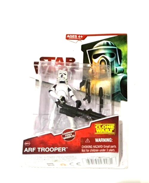 STAR WARS CLONE WARS ARF CLONE TROOPER 2009 ANIMATION CANON FIRES ...