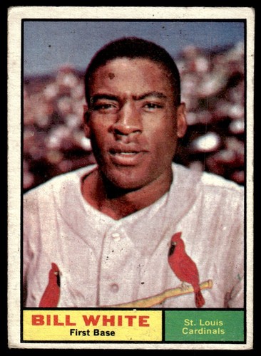 1961 Topps Bill White ⁞ St. Louis Cardinals #232 | eBay