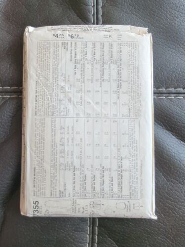 Simplicity Sewing pattern #7355 baby layette & christening gown 6 mos ...