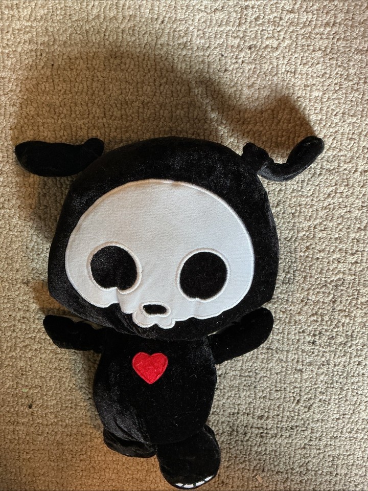 Skelanimals Dax the Dog Plush Toy Skeleton Puppy Goth Hot TOpic | eBay