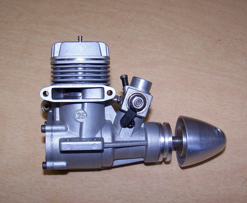 NOS NEVER RAN OS Engine - OS Max 25 FX Glow motor Model Airplane Engine ...