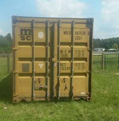 Used 40' Dry Van Steel Storage Container Shipping Cargo Conex Seabox ...